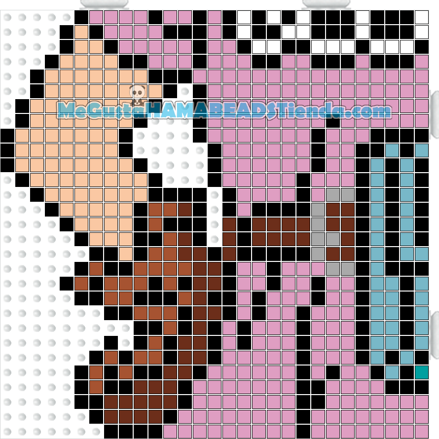 Bulma hama beads midi