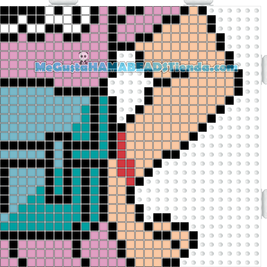 Bulma hama beads midi